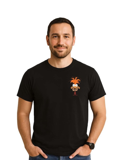 Playera Disney intensamente cuello redondo para hombre 1