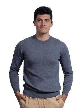 Sueter Lee cuello redondo para hombre