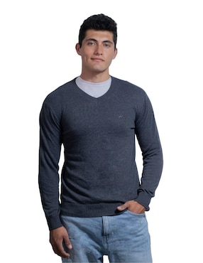 Sueter Lee cuello V para hombre